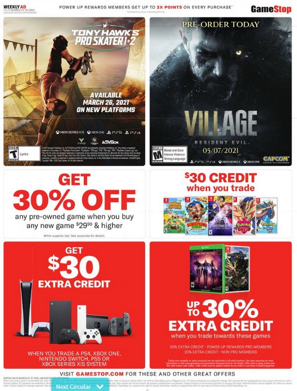GameStop Weekly Ad Mar 21 – Mar 27, 2021