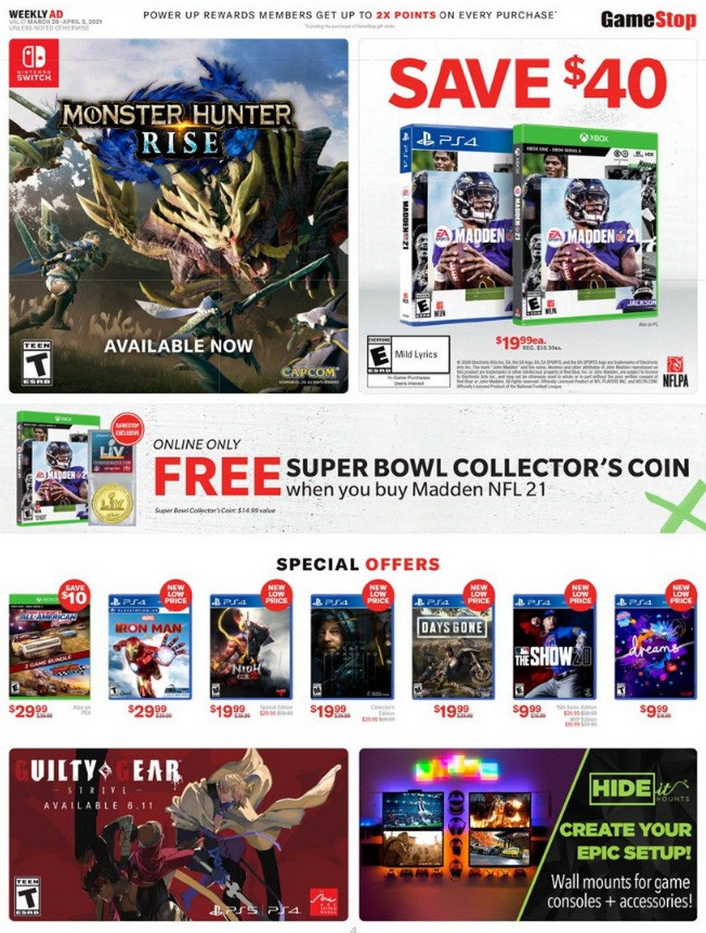 GameStop Weekly Ad Mar 28 – Apr 03, 2021