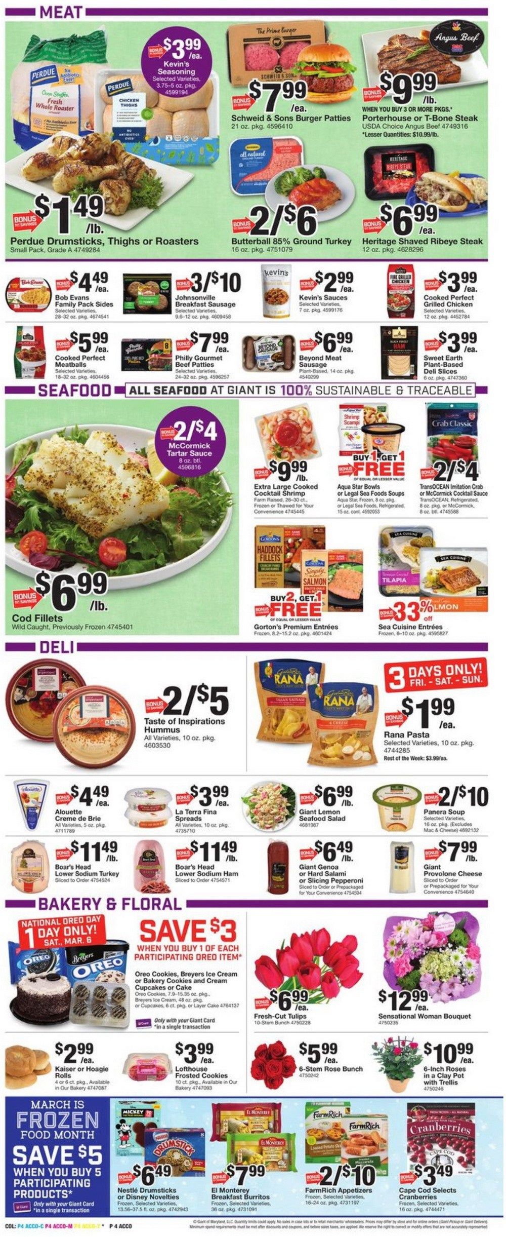 Giant Food Weekly Ad Mar 05 – Mar 11, 2021