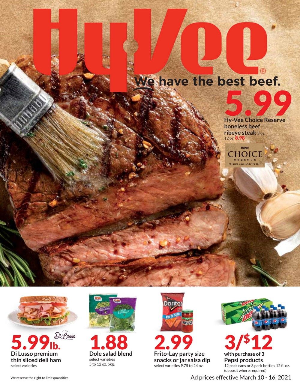 Hy-Vee Weekly Ad Mar 10 – Mar 16, 2021