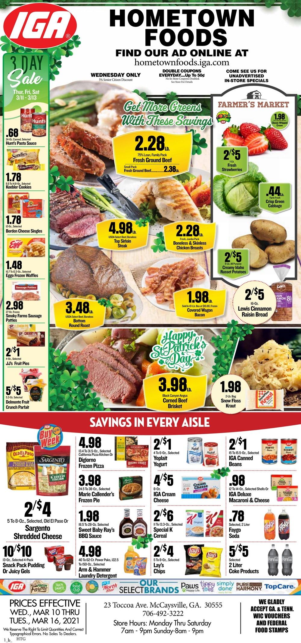 IGA Weekly Ad Mar 10 – Mar 16, 2021