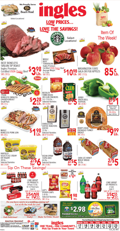 Ingles Weekly Ad Mar 17 – Mar 23, 2021