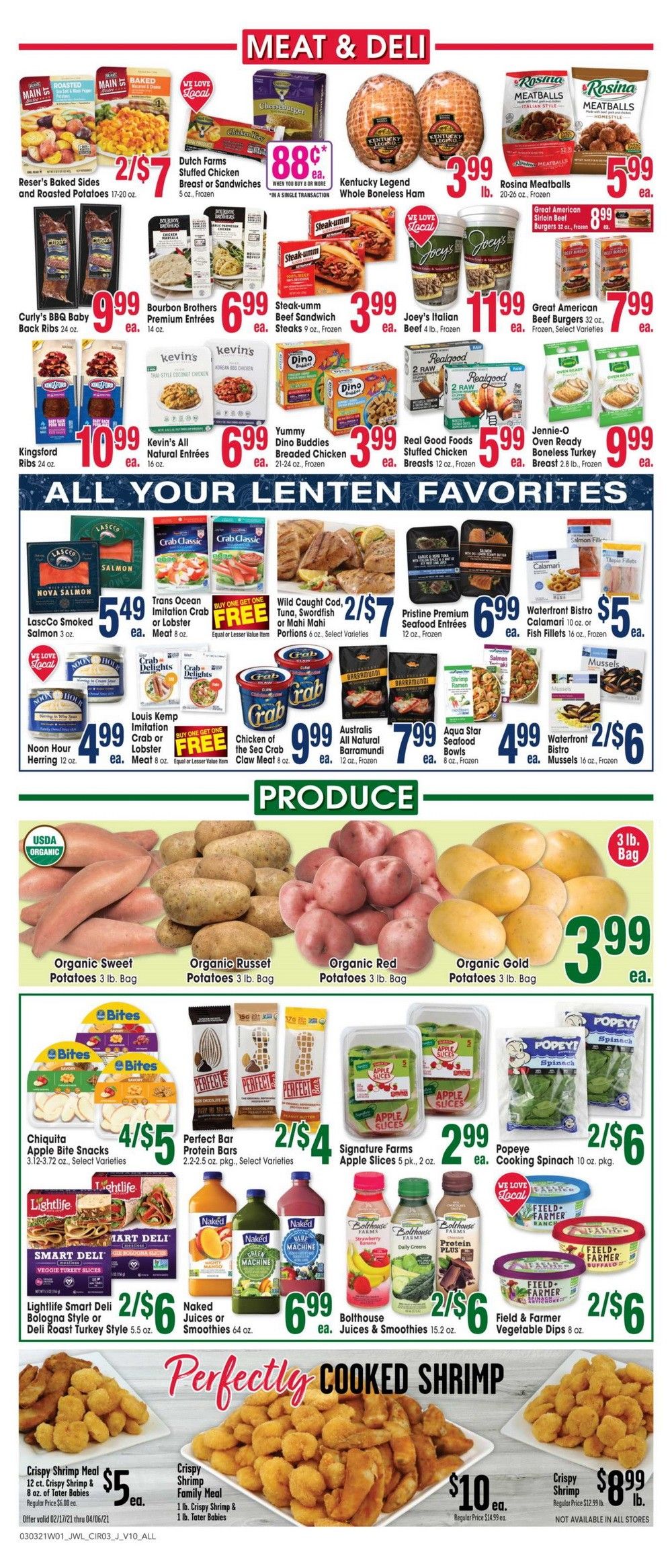 Jewel Osco Weekly Ad Mar 03 – Mar 09, 2021
