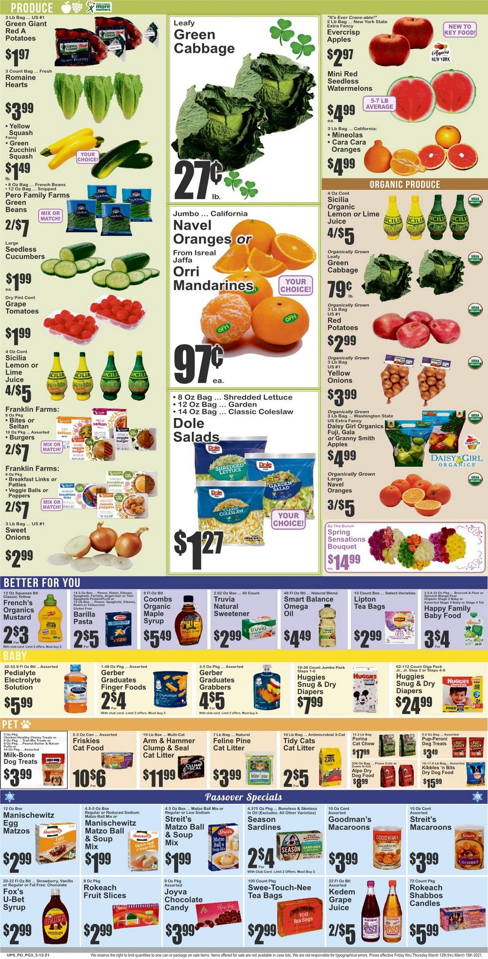 Key Food Weekly Ad Mar 12 – Mar 18, 2021