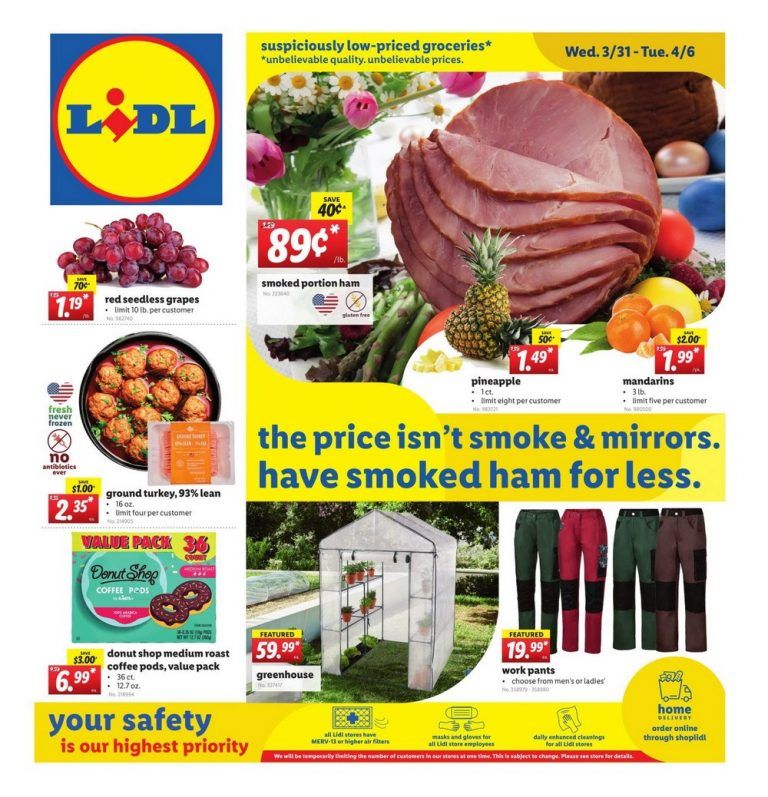 Lidl Weekly Ad Mar 31 – Apr 06, 2021