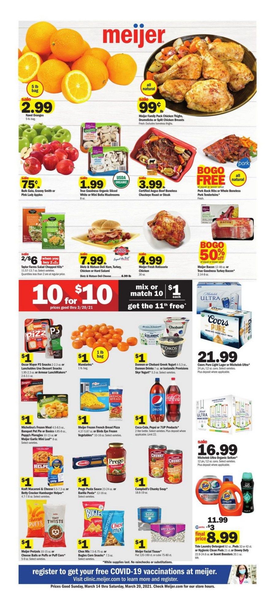 Meijer Weekly Ad Mar 14 – Mar 20, 2021