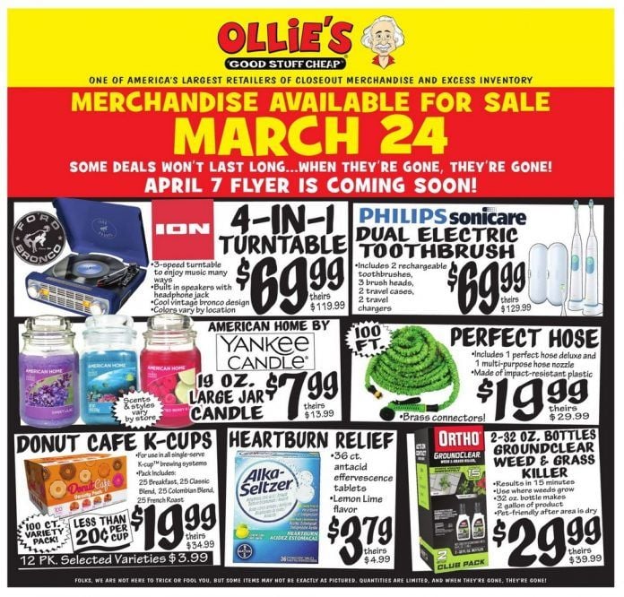 Ollie's Weekly Ad Mar 24 – Mar 31, 2021