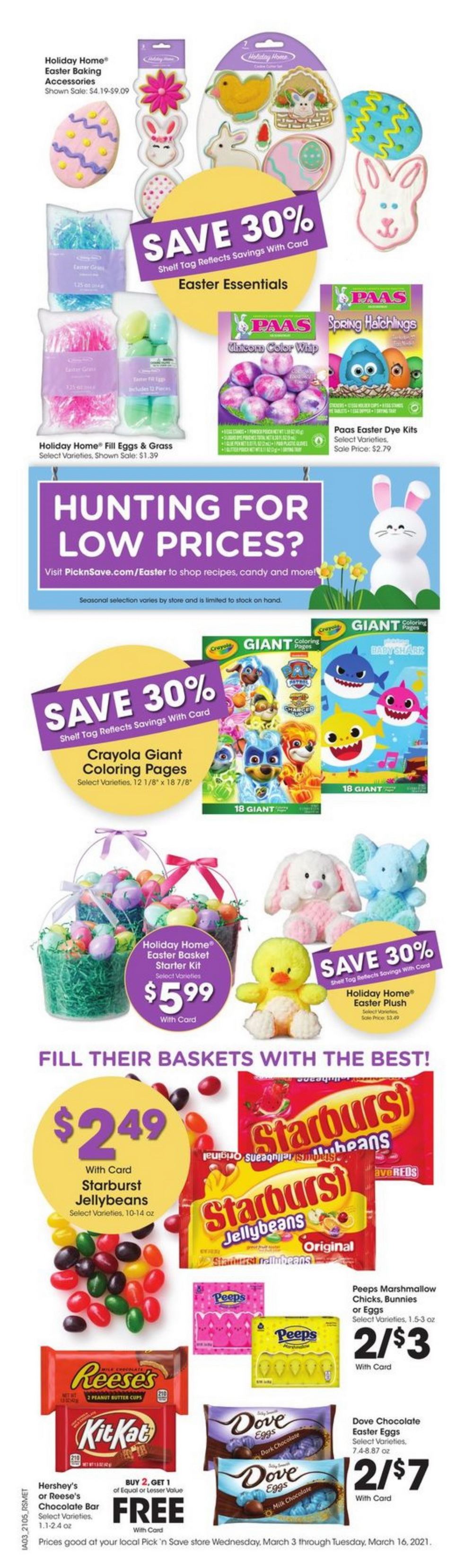 Pick 'n Save Weekly Ad Mar 03 – Mar 09, 2021