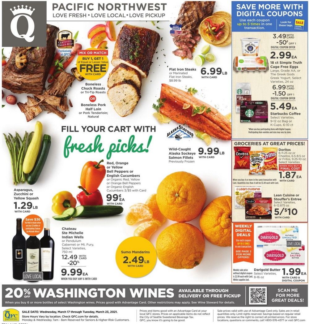 QFC Weekly Ad Mar 17 – Mar 23, 2021