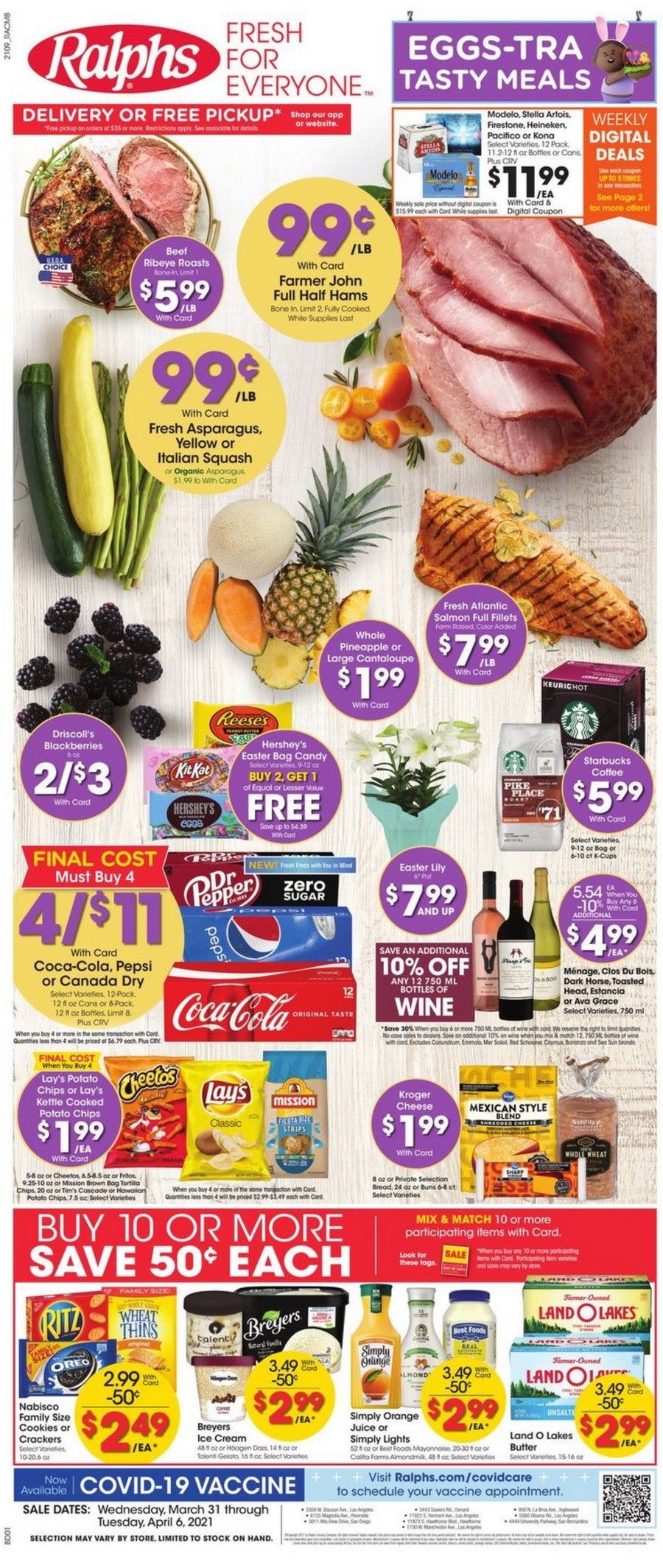 Ralphs Weekly Ad Mar 31 – Apr 06, 2021
