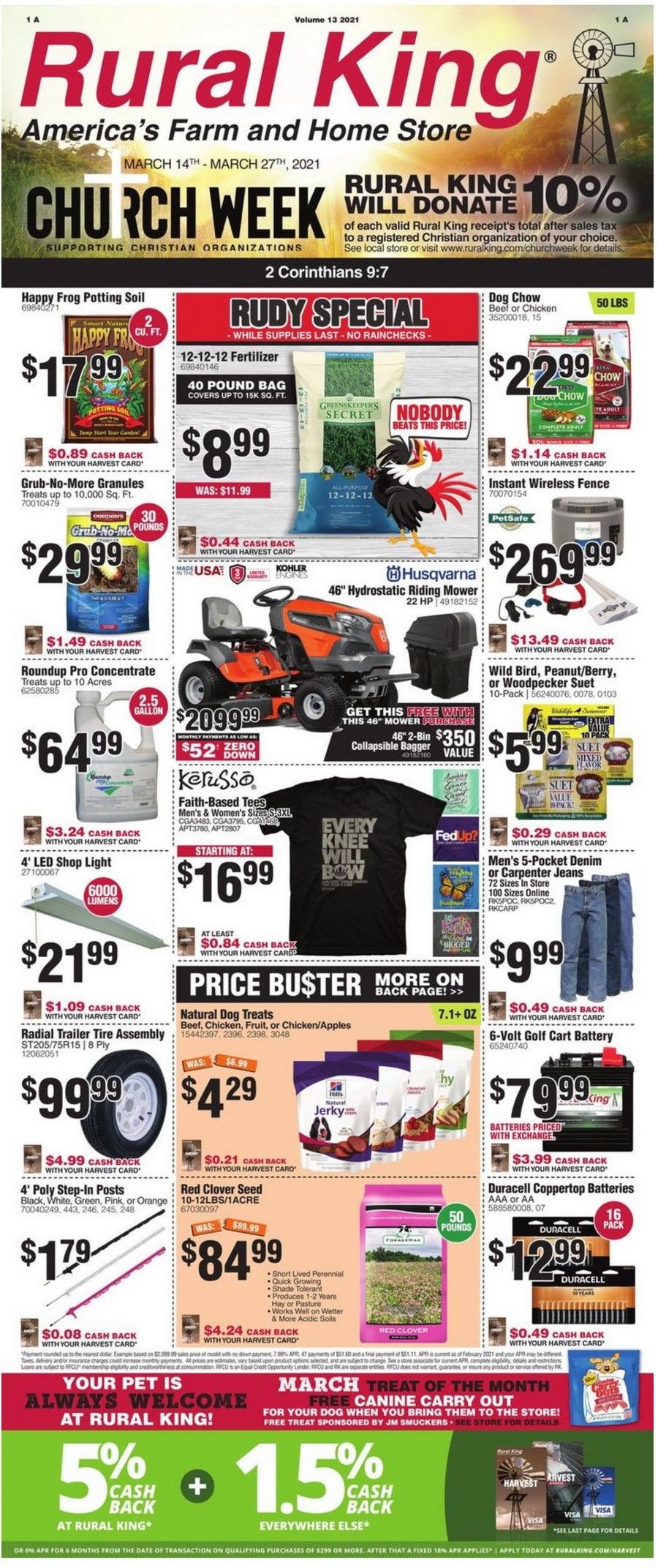 Rural King Weekly Ad Mar 14 – Mar 27, 2021