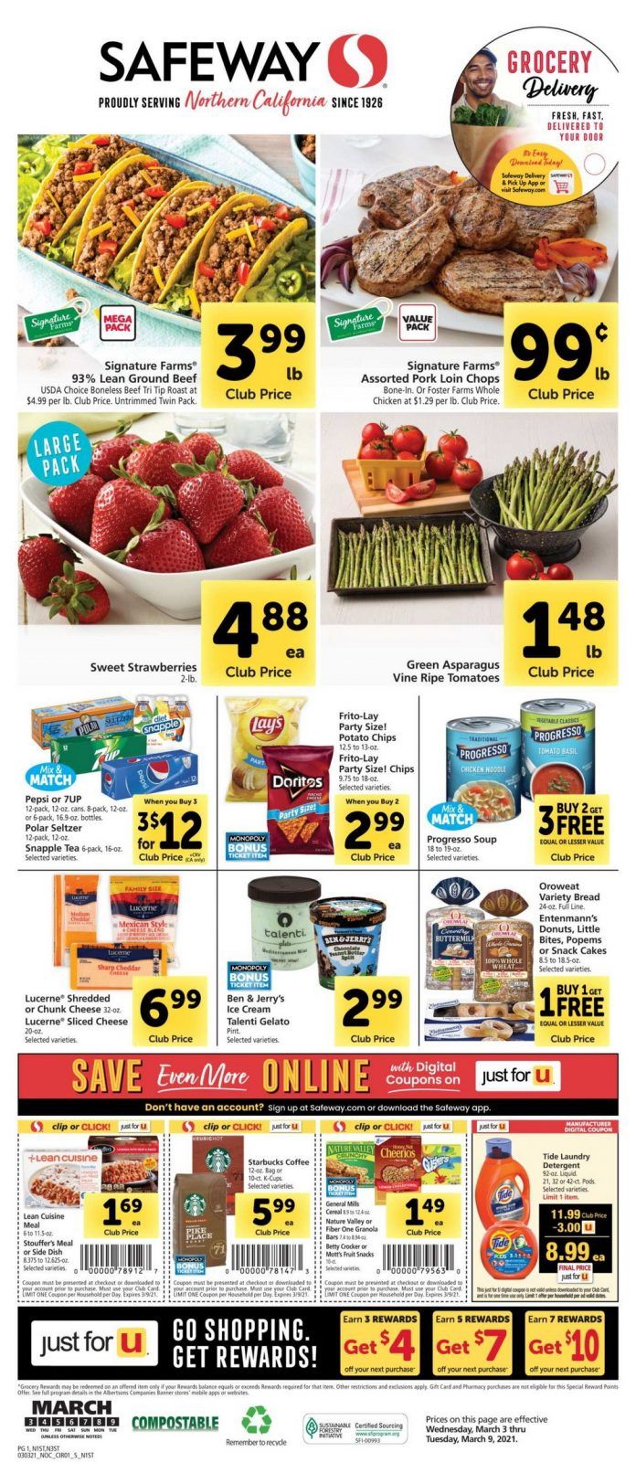 Safeway Weekly Ad Mar 03 – Mar 09, 2021