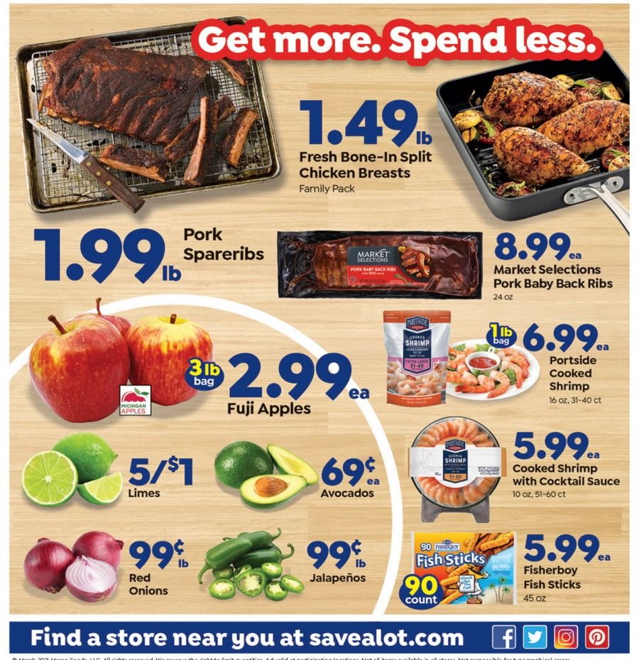 Save A Lot Weekly Ad Mar 17 – Mar 23, 2021