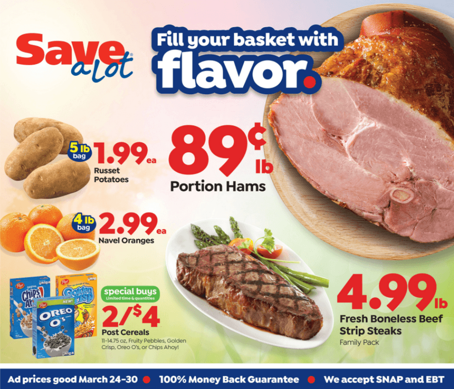 Save A Lot Weekly Ad Mar 24 – Mar 30, 2021