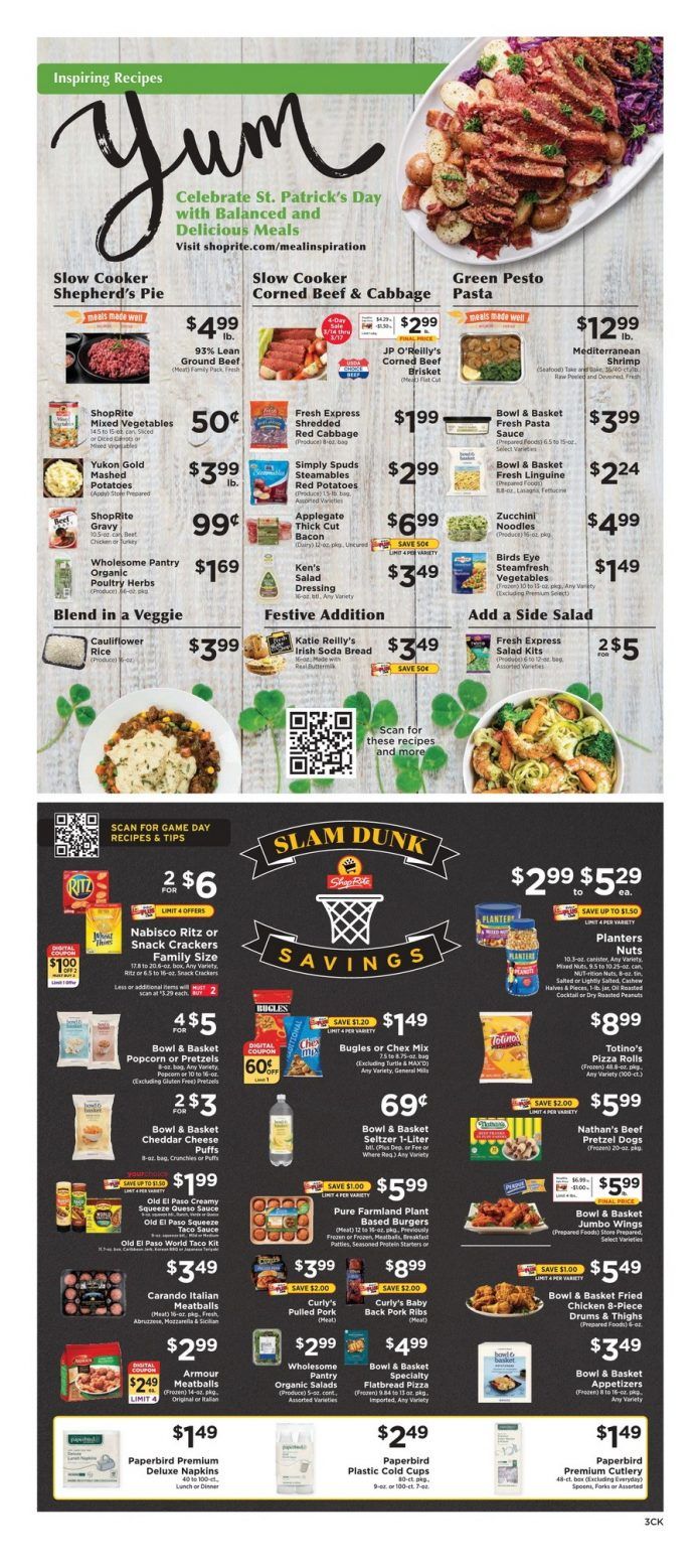 ShopRite Weekly Ad Mar 14 – Mar 20, 2021