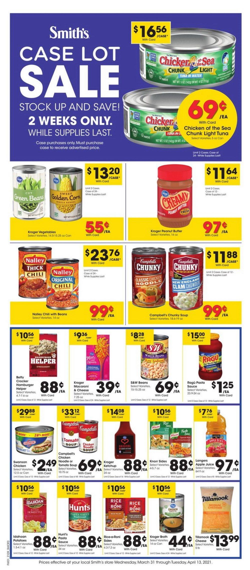 Smith's Food and Drug Weekly Ad Mar 31 – Apr 06, 2021