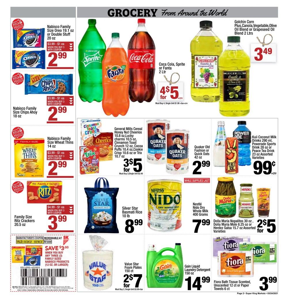 Super King Weekly Ad Mar 24 – Mar 30, 2021
