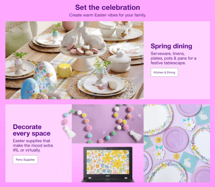 Target Easter Circular Sales