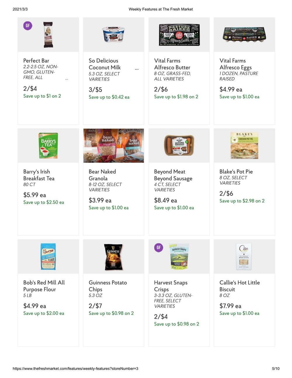 The Fresh Market Weekly Ad Mar 03 – Mar 09, 2021