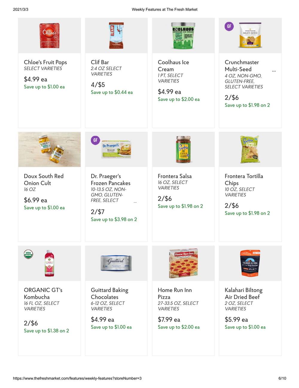 The Fresh Market Weekly Ad Mar 03 – Mar 09, 2021