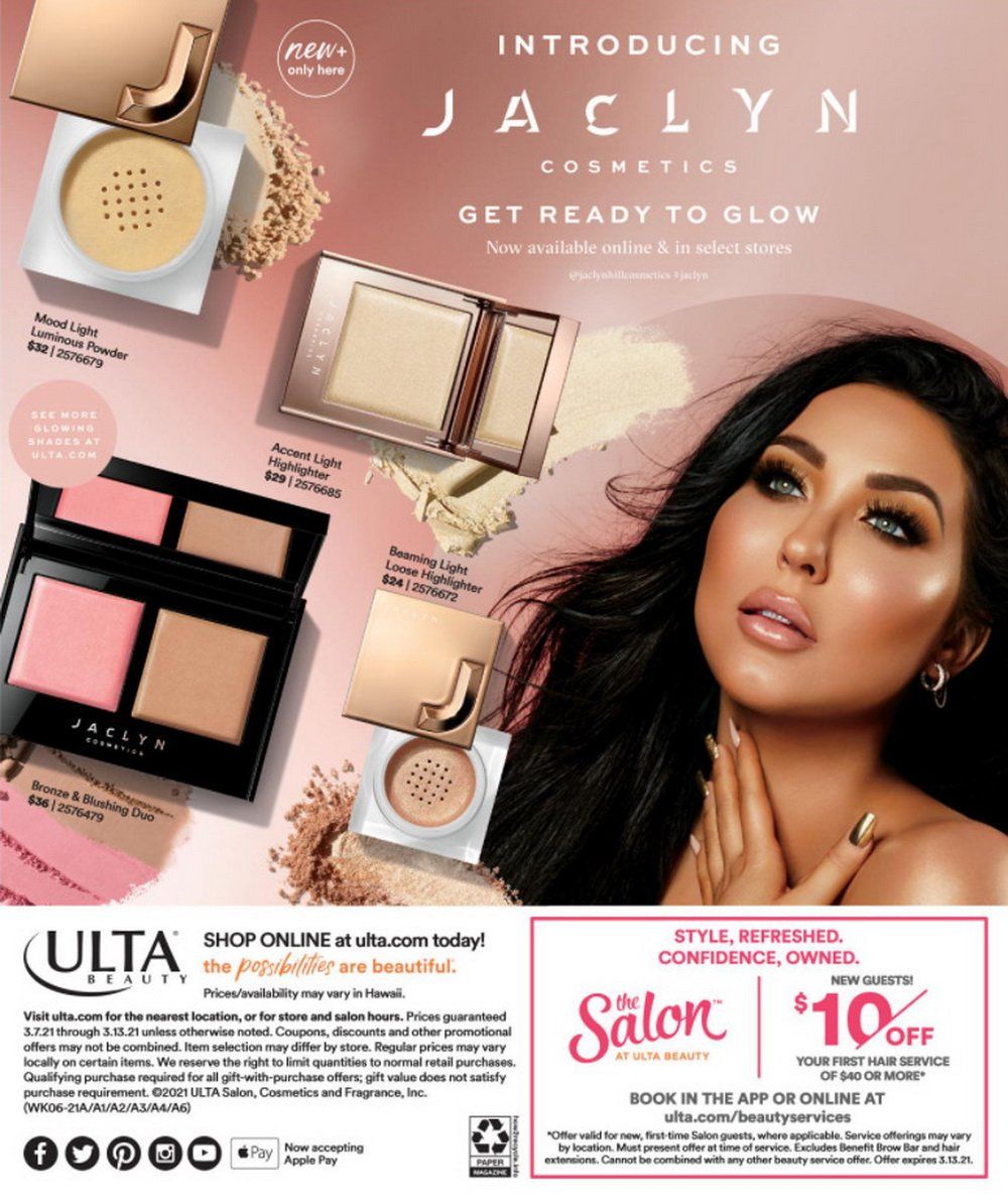 Ulta Beauty Weekly Ad Mar 07 – Mar 13, 2021