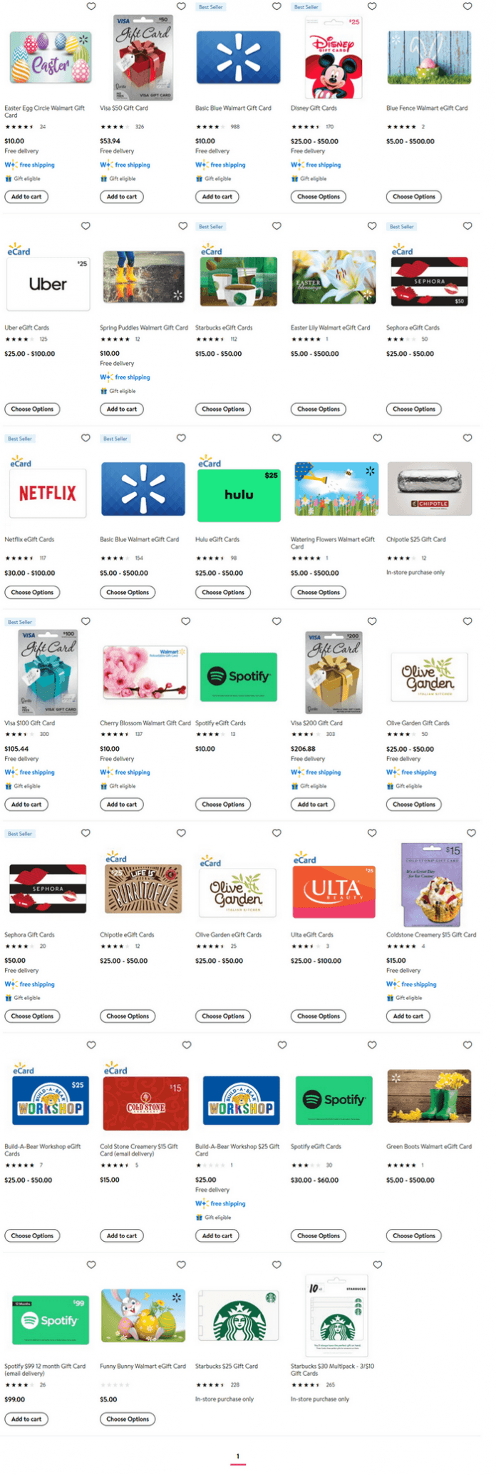 Walmart Easter Circular Sales