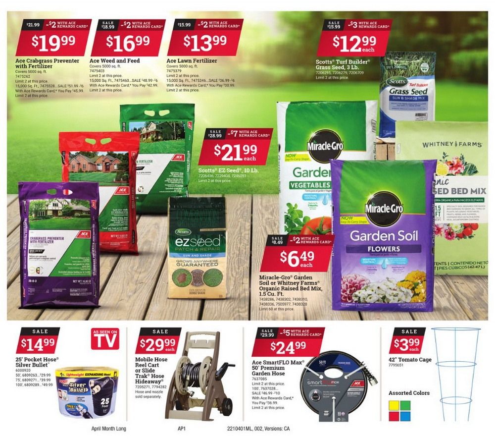 ACE Hardware Monthly Ad Apr 01 – Apr 30, 2021