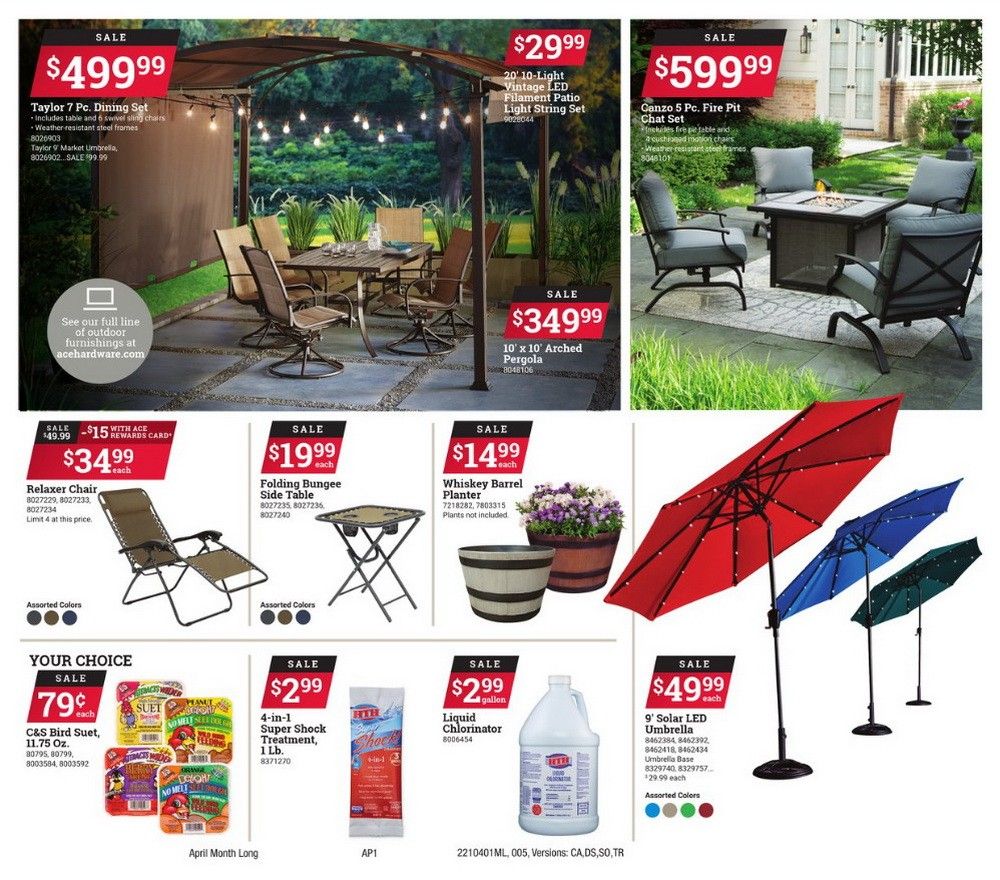 ACE Hardware Monthly Ad Apr 01 – Apr 30, 2021