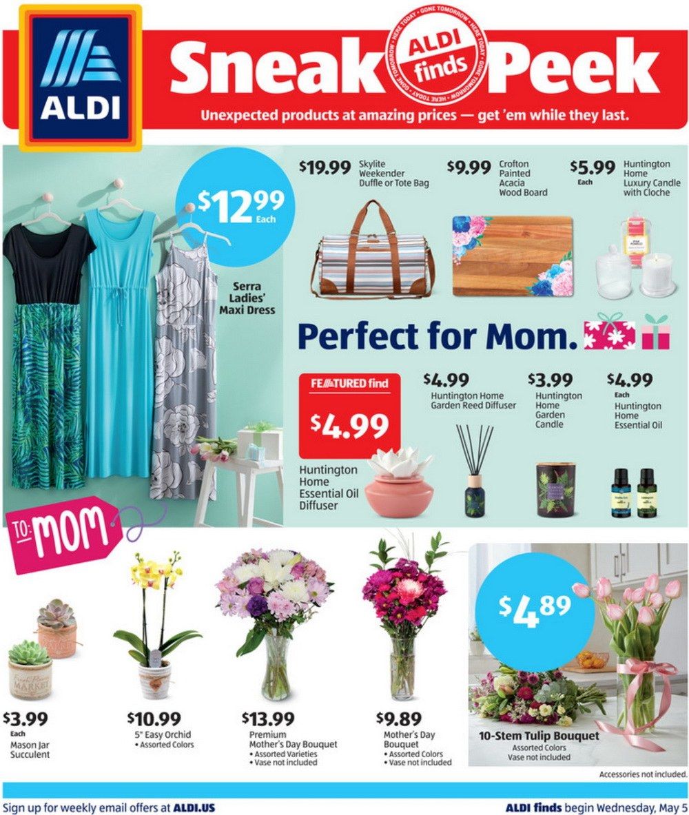 ALDI In-store Ad Sneak Peek May 05 – May 11, 2021