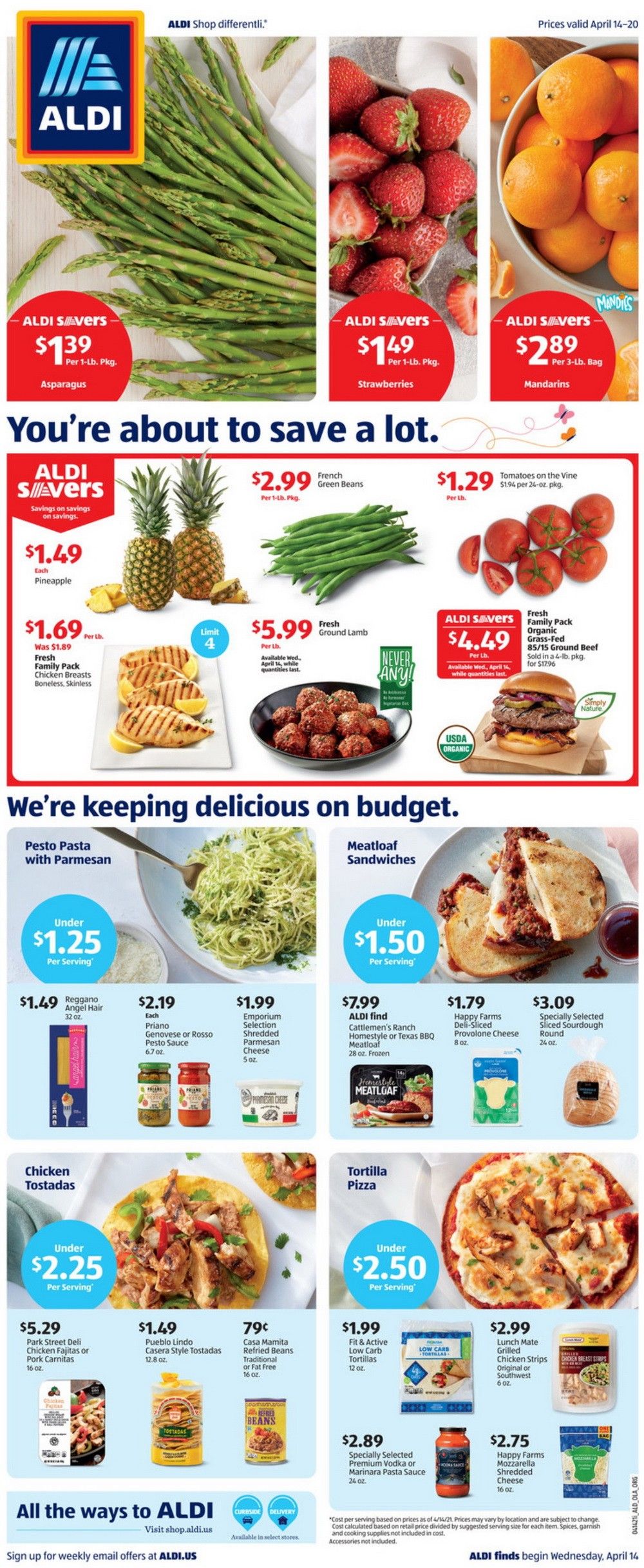 ALDI Weekly Ad Apr 14 – Apr 20, 2021