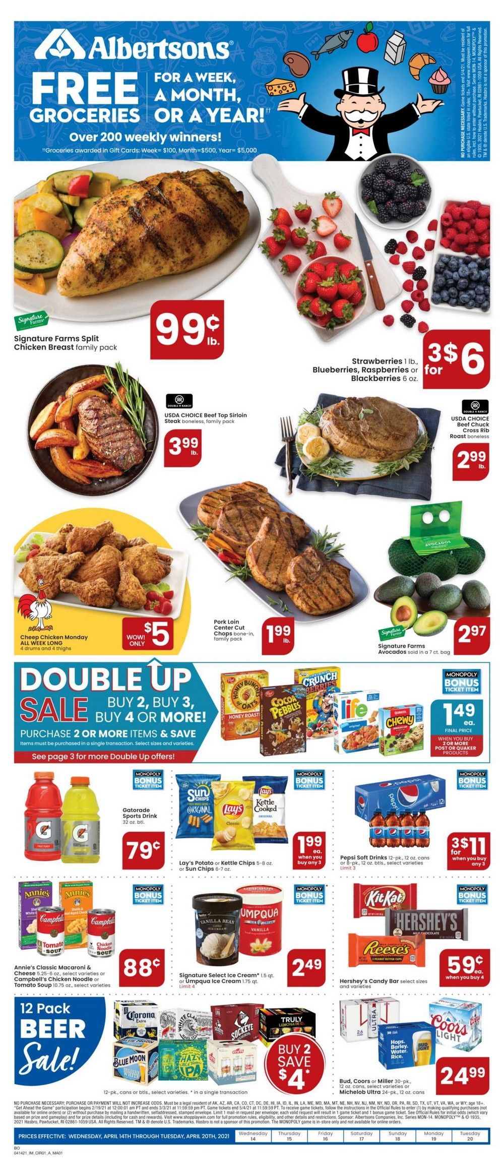 Albertsons Weekly Ad Apr 14 – Apr 20, 2021