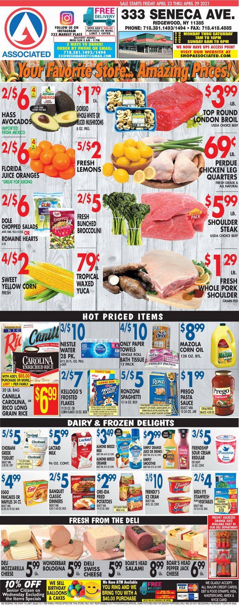 Associated Supermarkets Weekly Ad Apr 23 – Apr 29, 2021