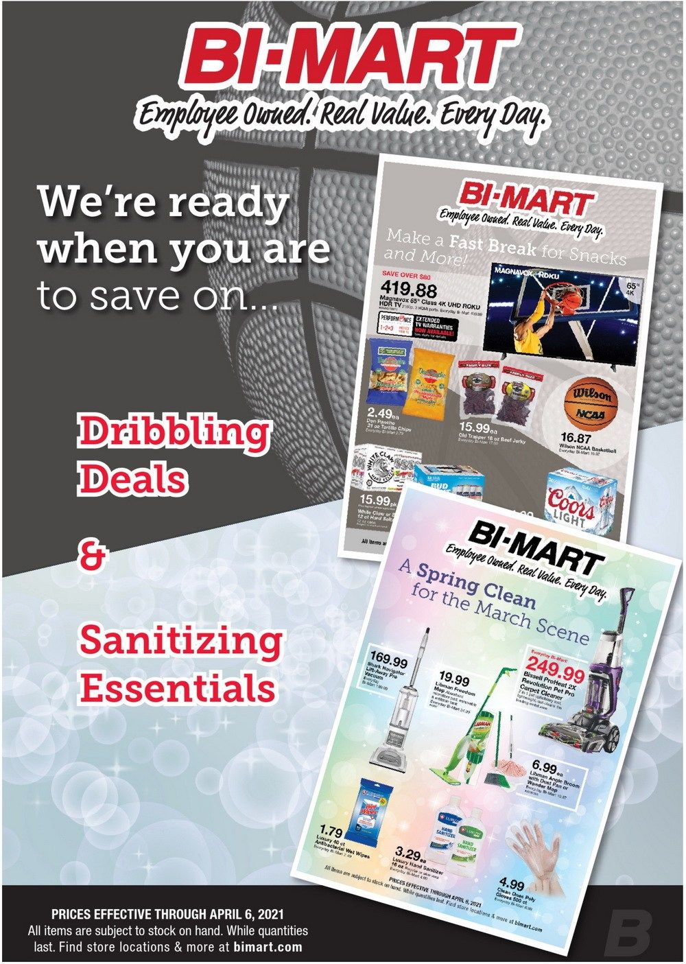 Bi-Mart Weekly Ad Apr 04 – Apr 06, 2021