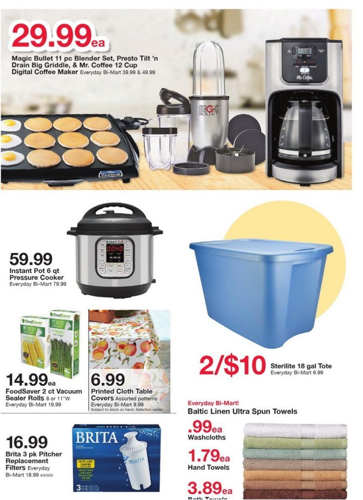 Bi-Mart Weekly Ad Apr 28 – May 11, 2021