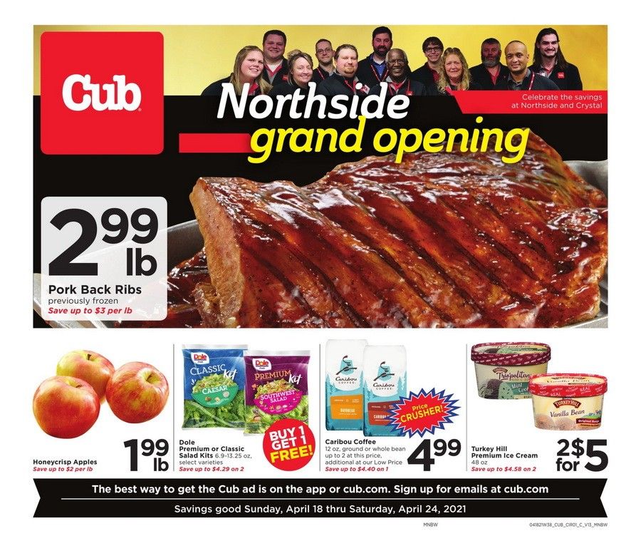 Cub Foods Weekly Ad Apr 18 – Apr 24, 2021