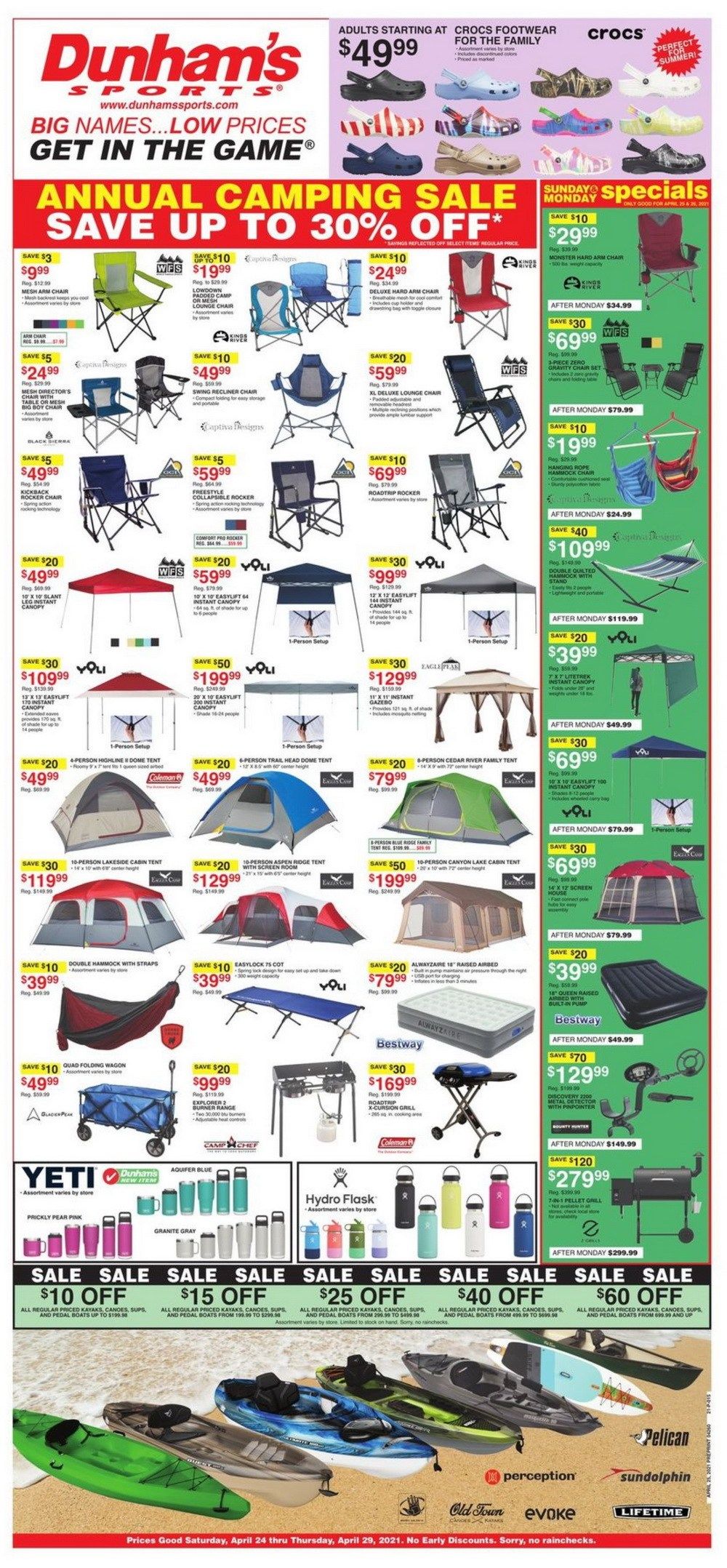Dunham's Sports Weekly Ad Apr 24 – Apr 30, 2021