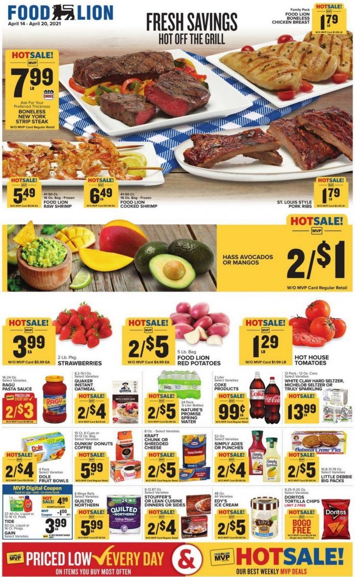 Food Lion Weekly Ad Apr 14 – Apr 20, 2021