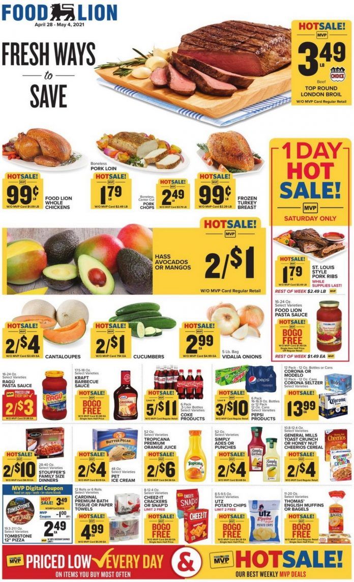 Food Lion Weekly Ad Apr 28 – May 04, 2021