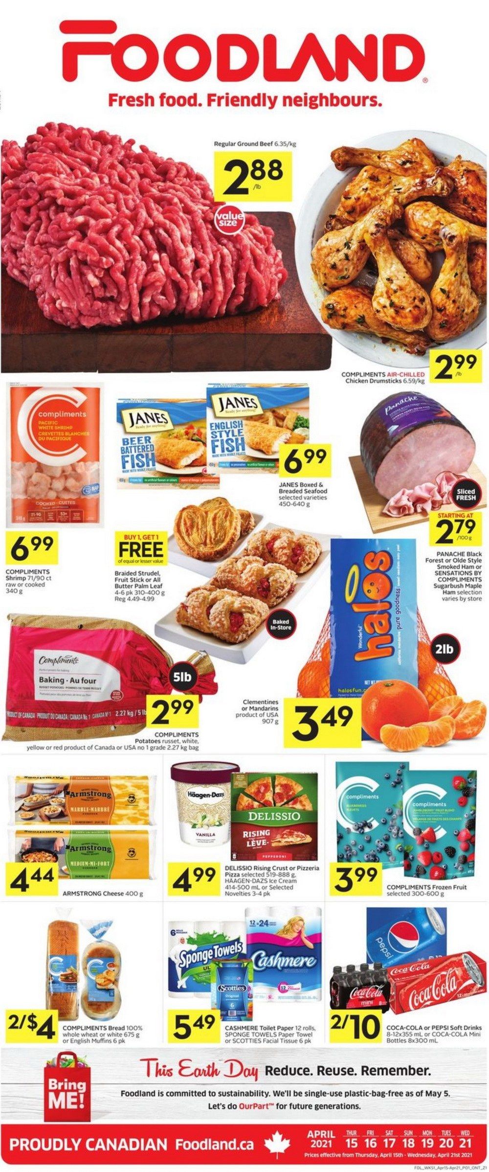 Foodland(Canada) Weekly Ad Apr 15 – Apr 21, 2021
