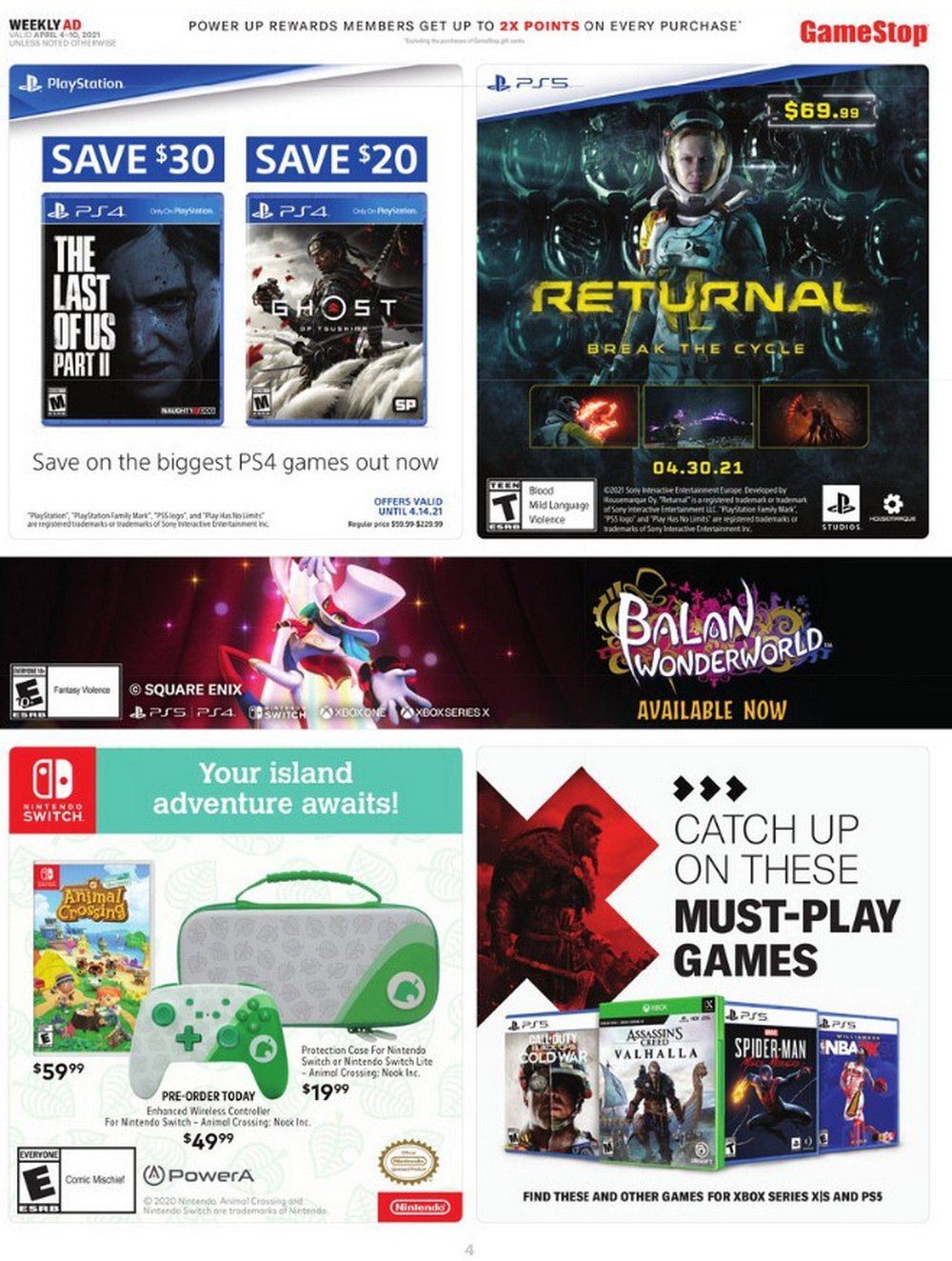 GameStop Weekly Ad Apr 04 – Apr 10, 2021