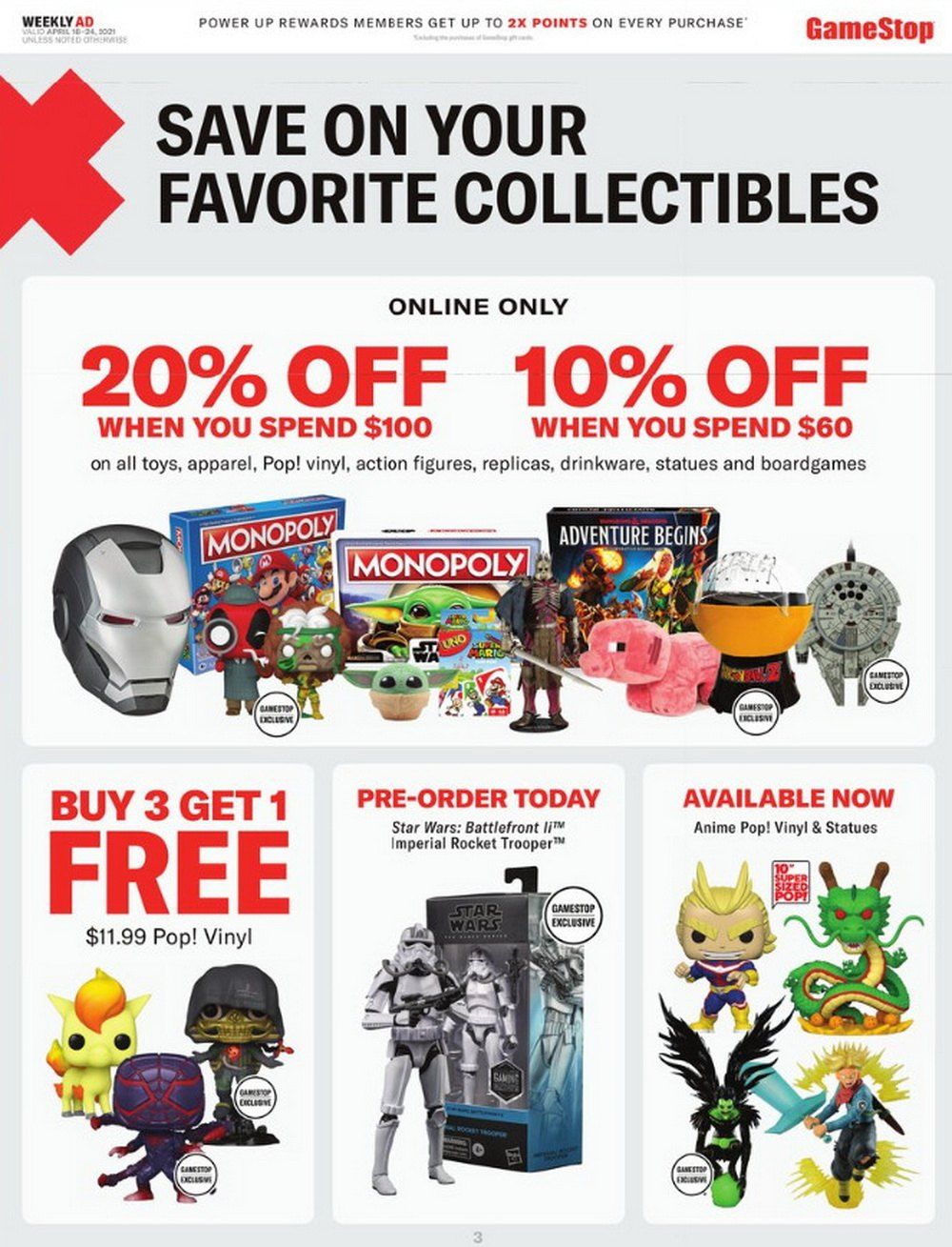 GameStop Weekly Ad Apr 18 – Apr 24, 2021