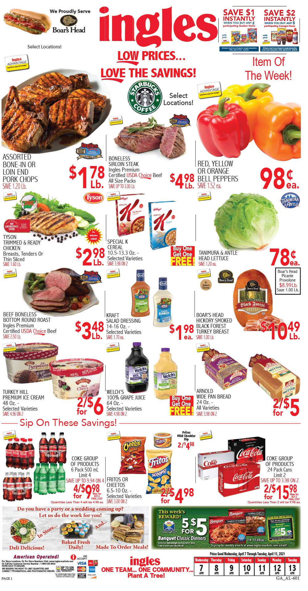 Ingles Weekly Ad Apr 07 – Apr 13, 2021