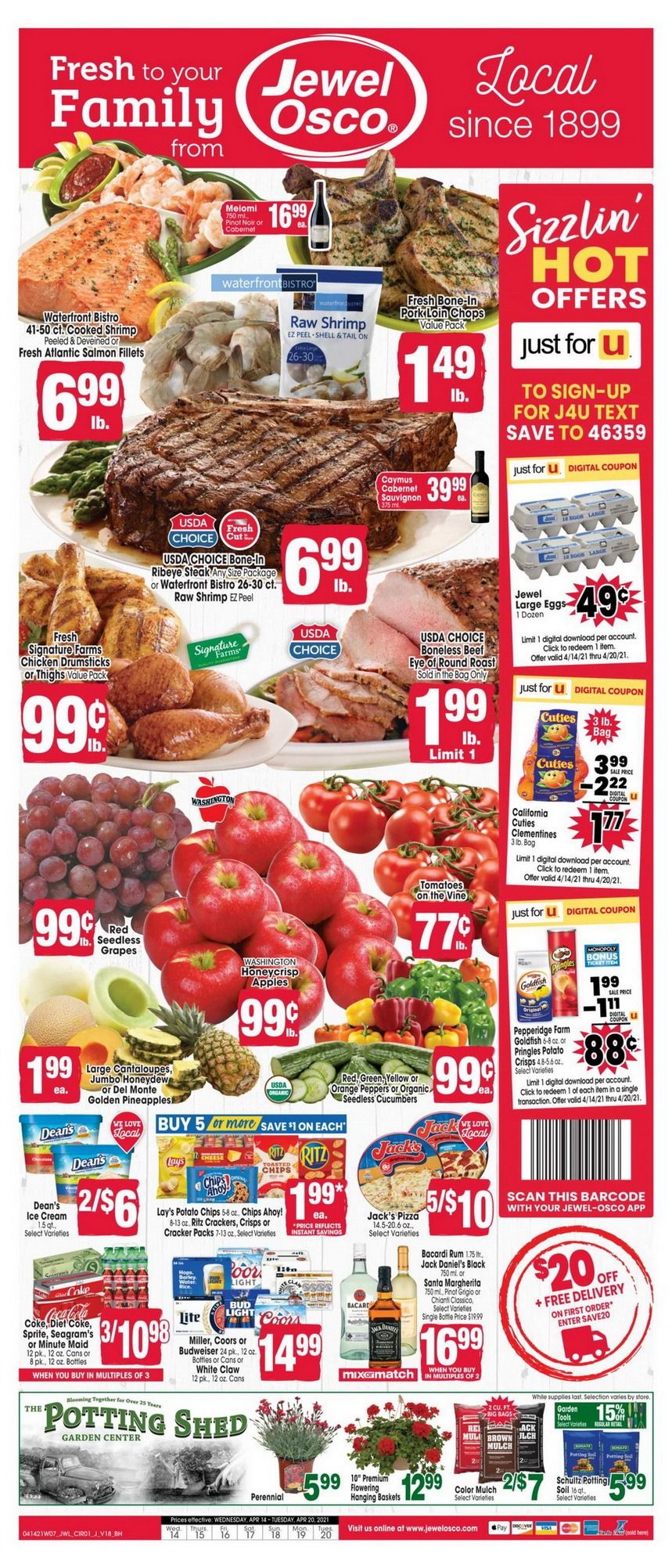 Jewel Osco Weekly Ad Apr 14 – Apr 20, 2021