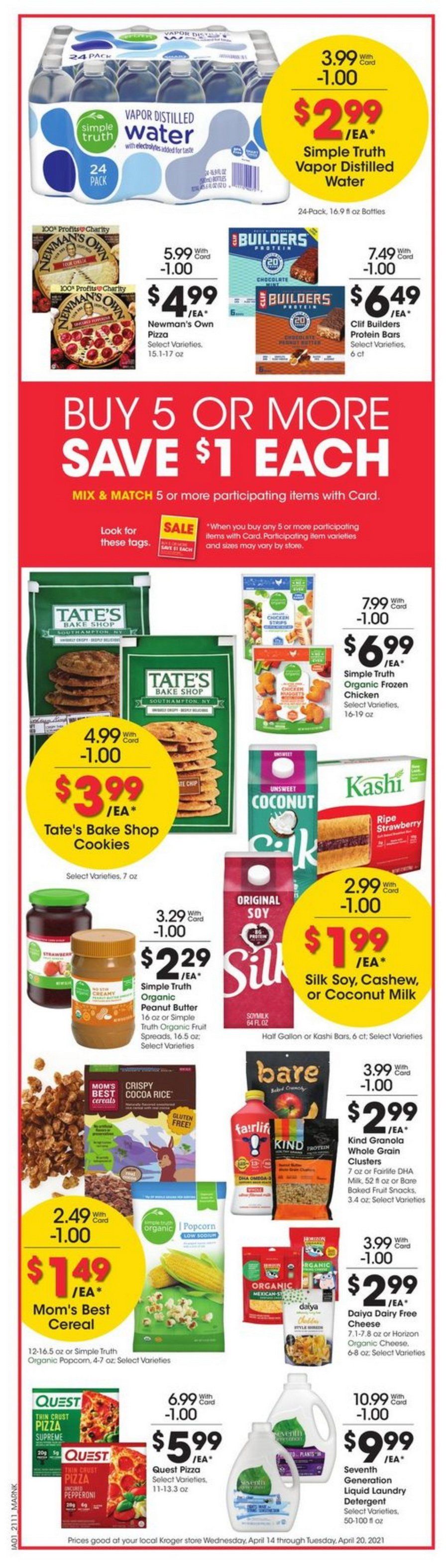 Kroger Weekly Ad Apr 14 – Apr 20, 2021