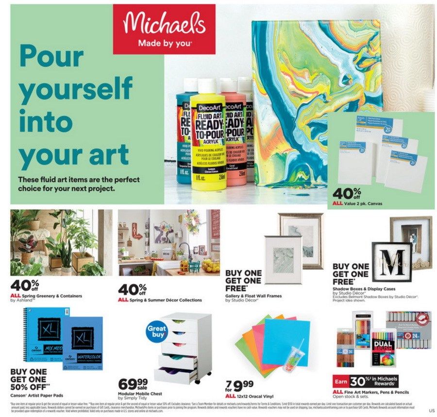 Michaels Weekly Ad Apr 04 – Apr 10, 2021