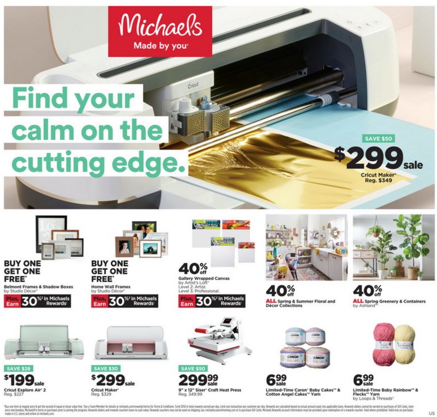 Michaels Weekly Ad Apr 11 – Apr 17, 2021