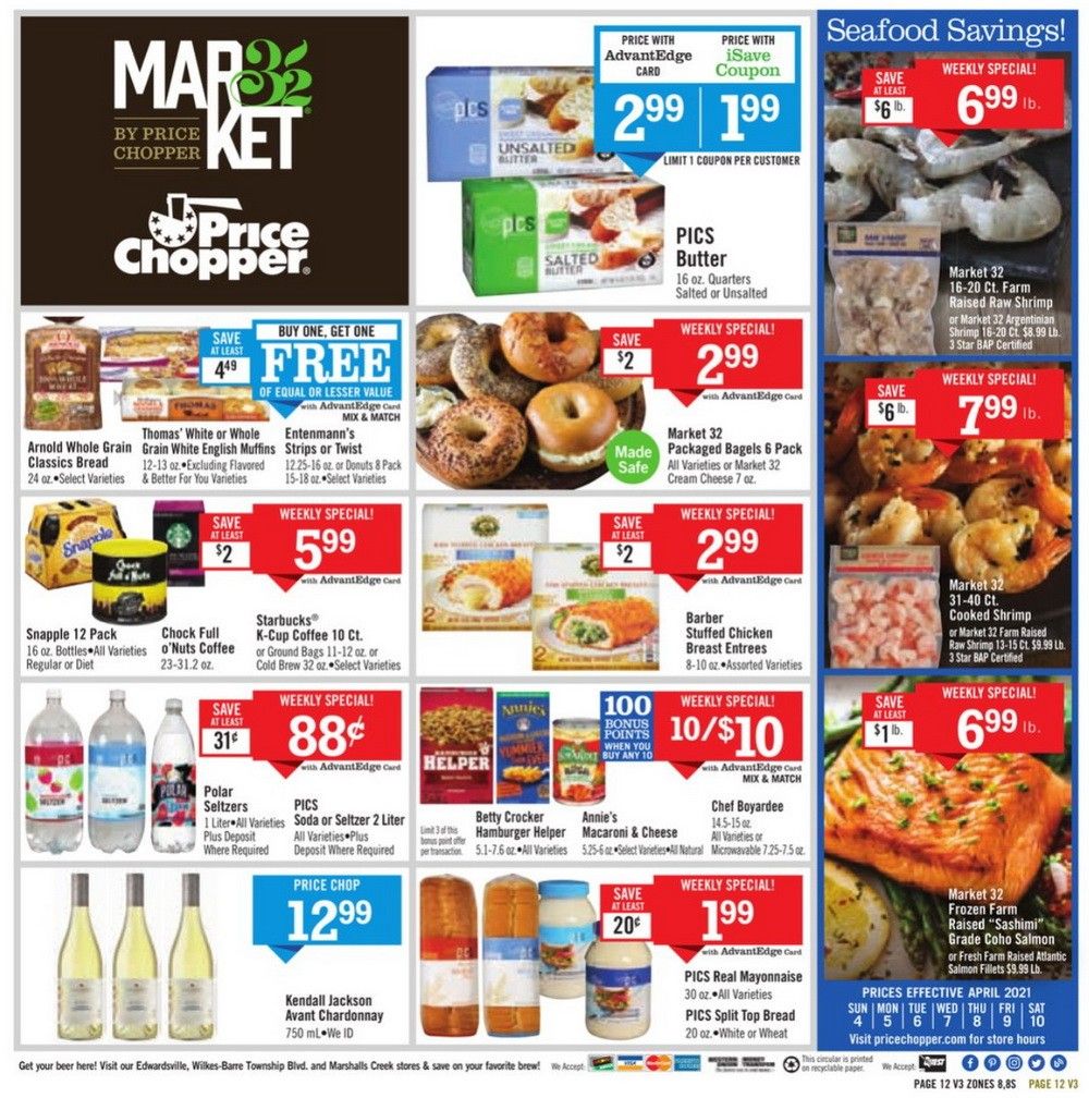 Price Chopper Weekly Ad Apr 04 – Apr 10, 2021
