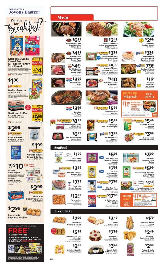 ShopRite Weekly Ad Apr 04 – Apr 10, 2021