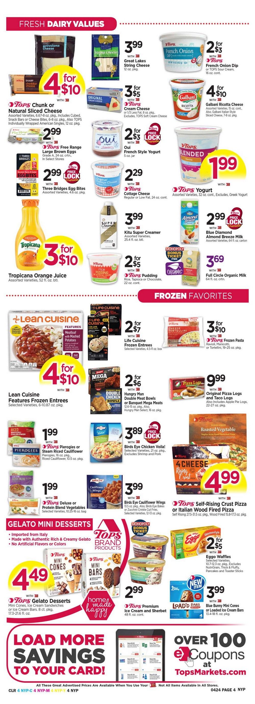 Tops Weekly Ad Apr 18 – Apr 24, 2021