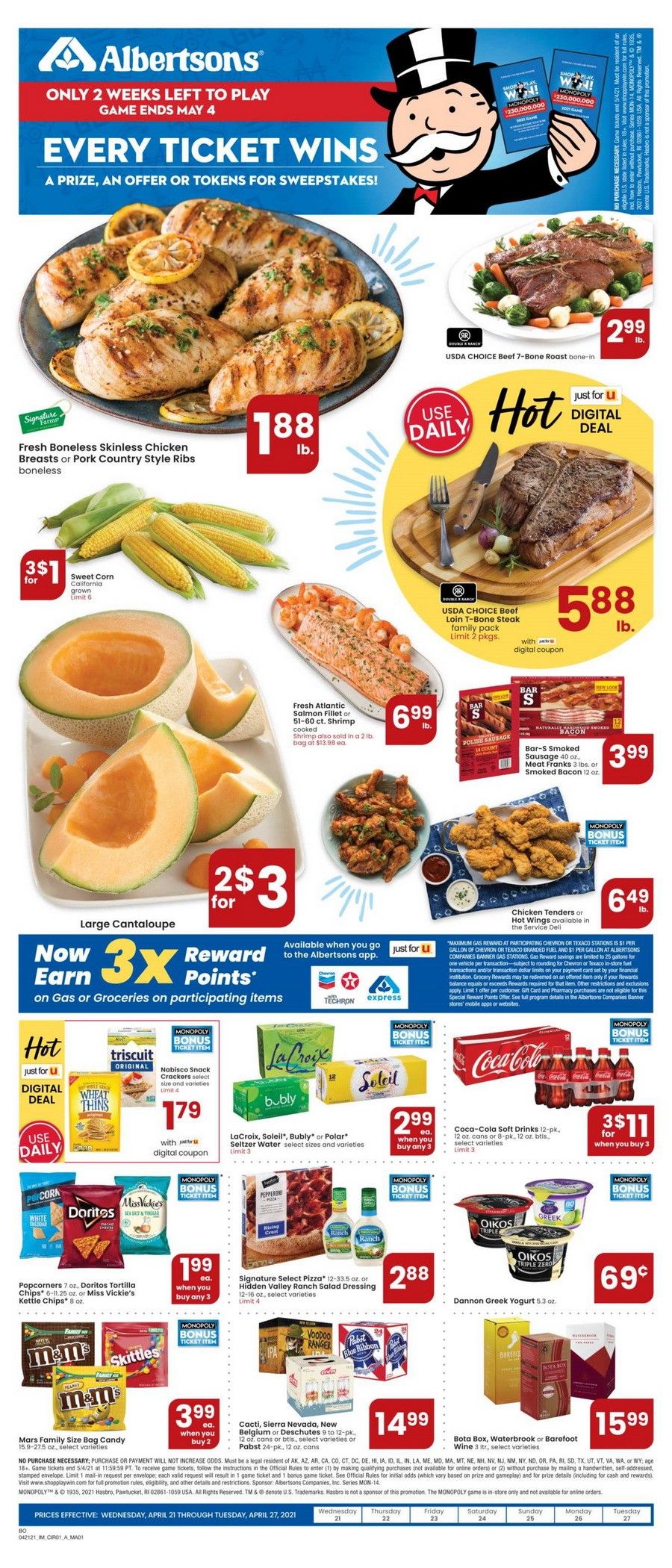 Albertsons Weekly Ad Apr 21 – Apr 27, 2021
